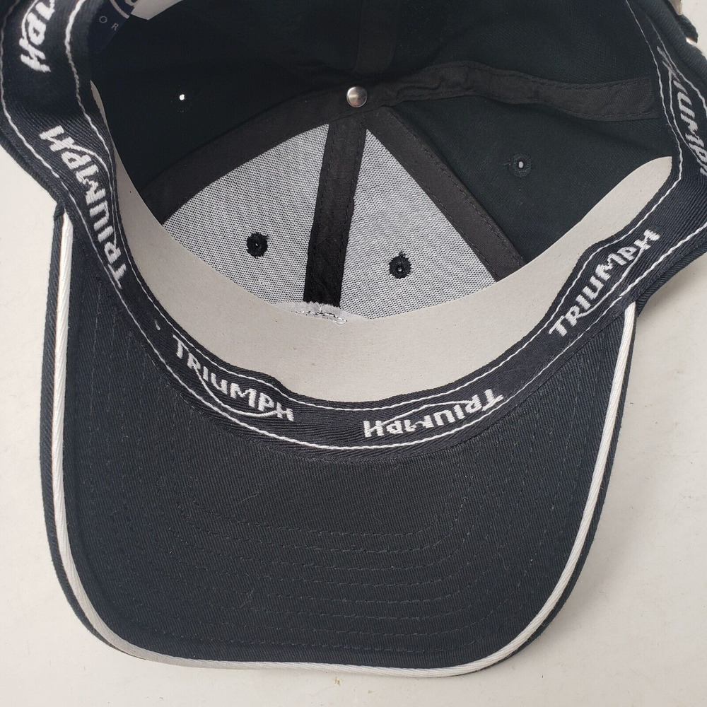 Vintage Triumph Motorcycles Ace Cafe Baseball Hat Cap… - Gem